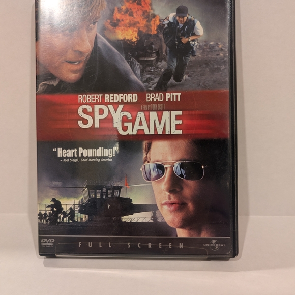 Universal | Media | Universal Spy Game Dvd Red And Black | Poshmark